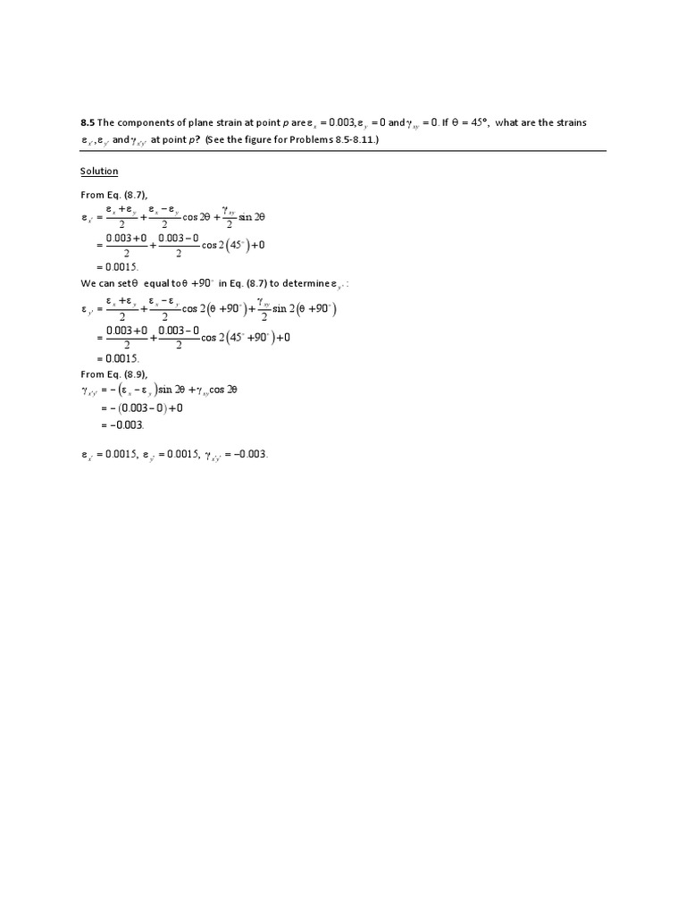 Problem 8 5 Pdf Pdf
