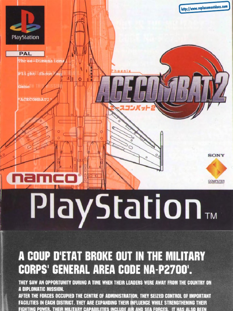 Ace Combat 2 - UK Manual - PSX | PDF