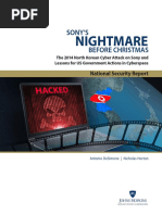 2014 Sony Pictures Hack Case Study | PDF | Security | Computer Security