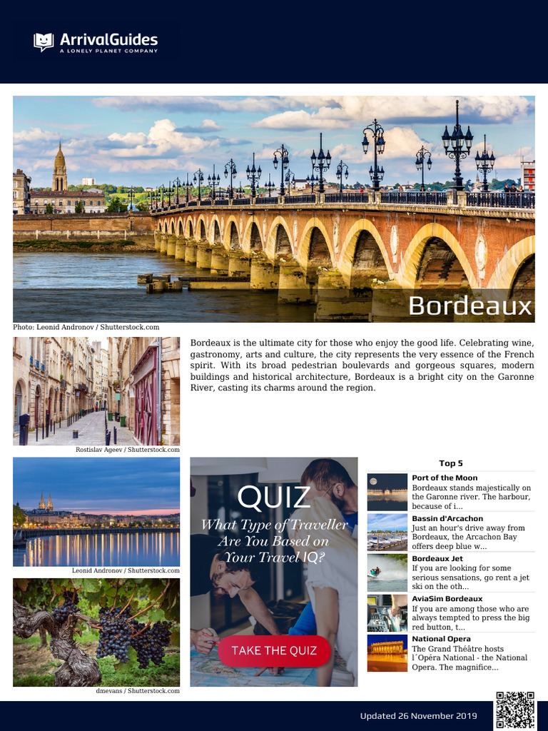 Bordeaux Travel Guide & Attractions | PDF