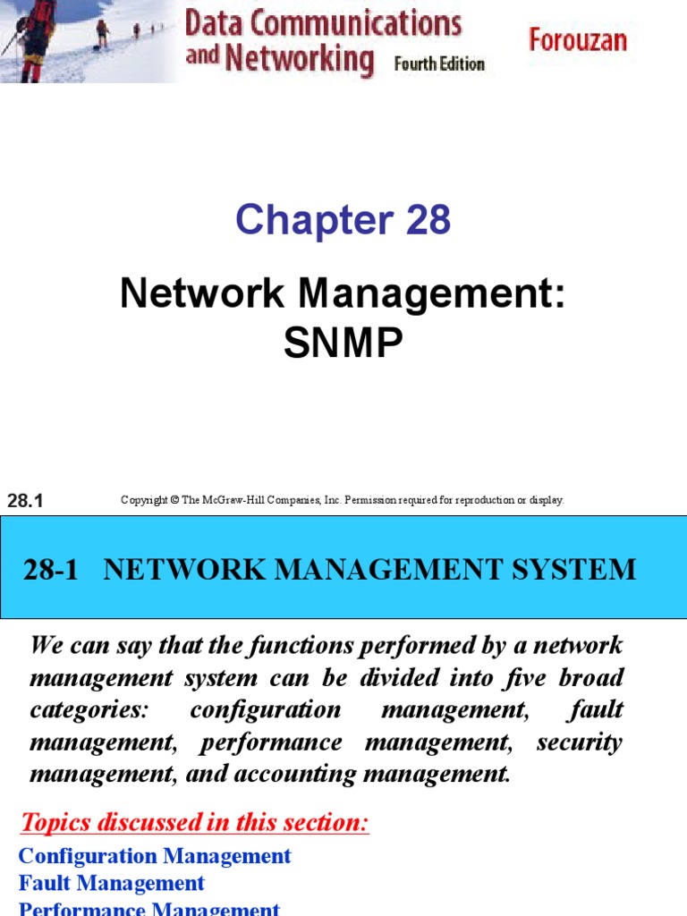 Network Management: SNMP | PDF | Networks | Computer Network