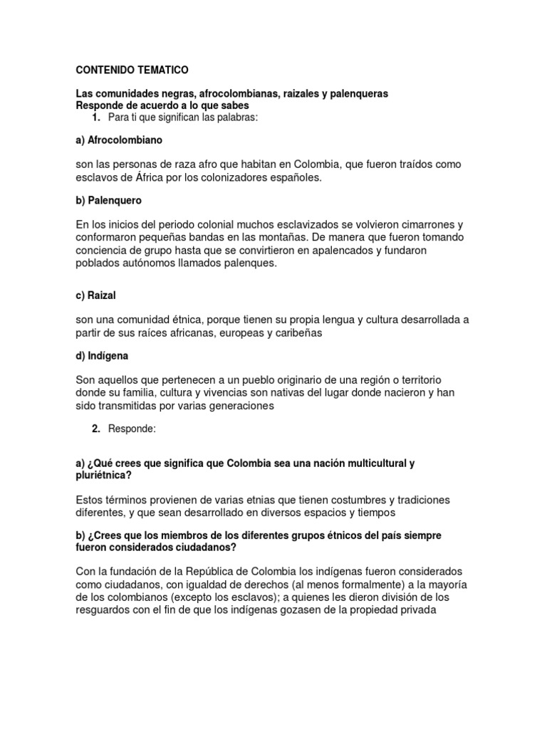 CONTENIDO TEMATICO Taller 2 | PDF