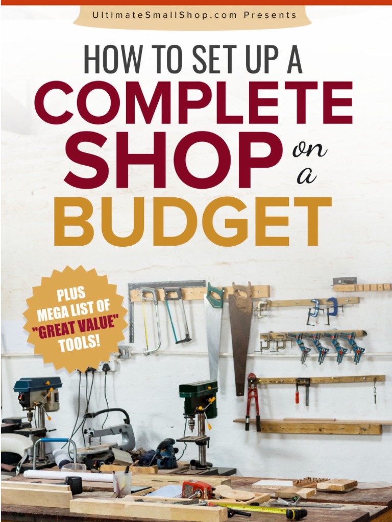 Ultimate Small Shop Book | PDF | Basement | Garage (Residential)