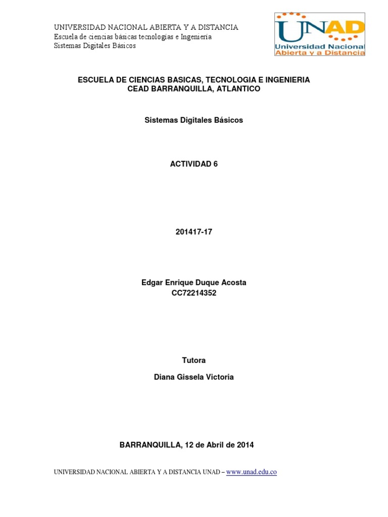 Act6 Edgar Duque | PDF | Información digital | Ingeniería
