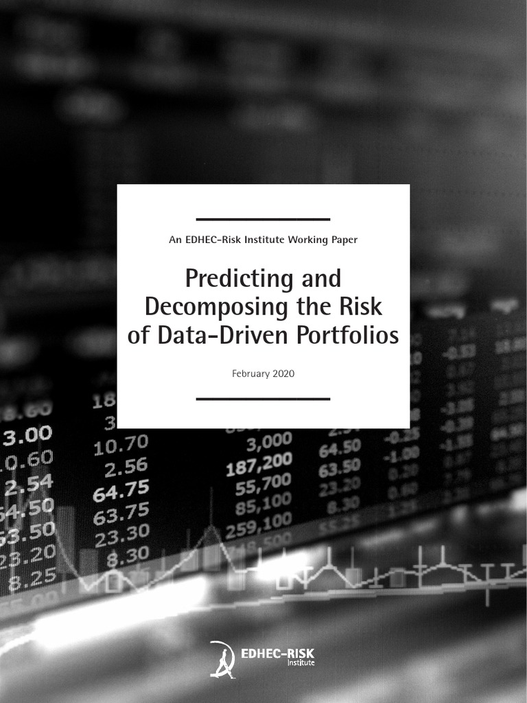 Eri WP Predicting Decomposing Risk Data Driven Portfolios 0 | Risk ...