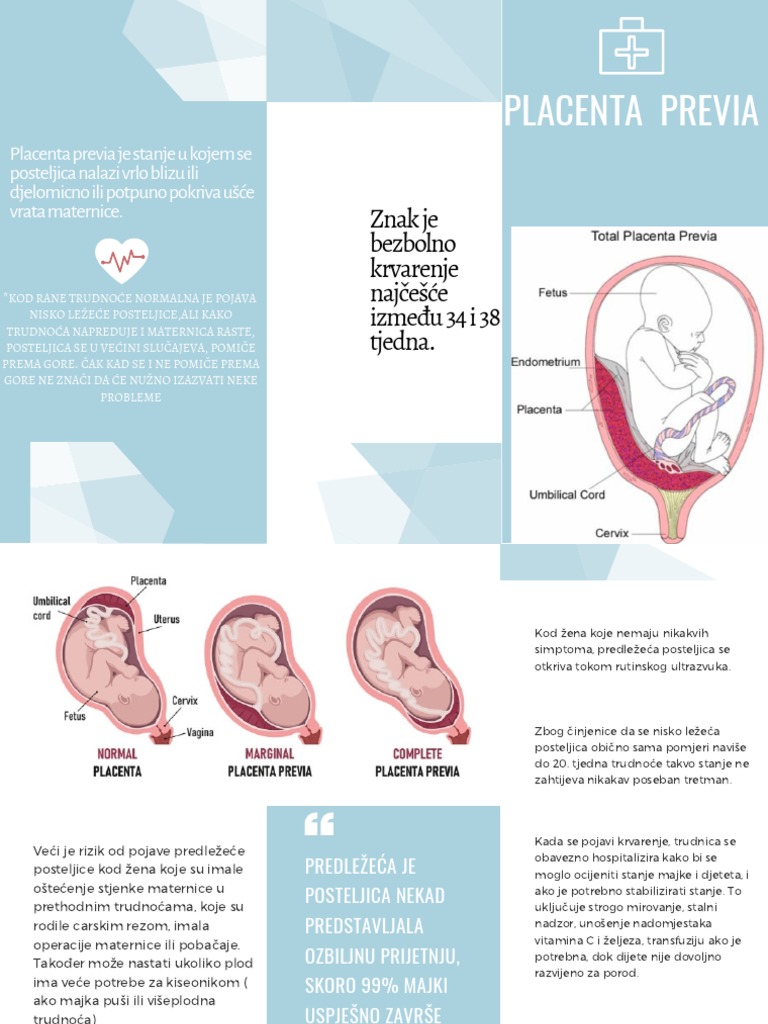 Pajt Emrah-Brošura-Placenta Previa | PDF