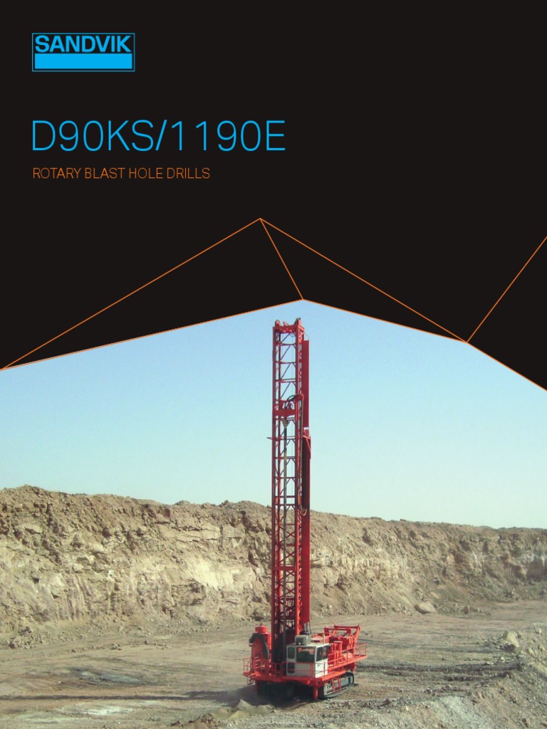 D90KS/1190E: Rotary Blast Hole Drills | PDF | Turbocharger | Engines