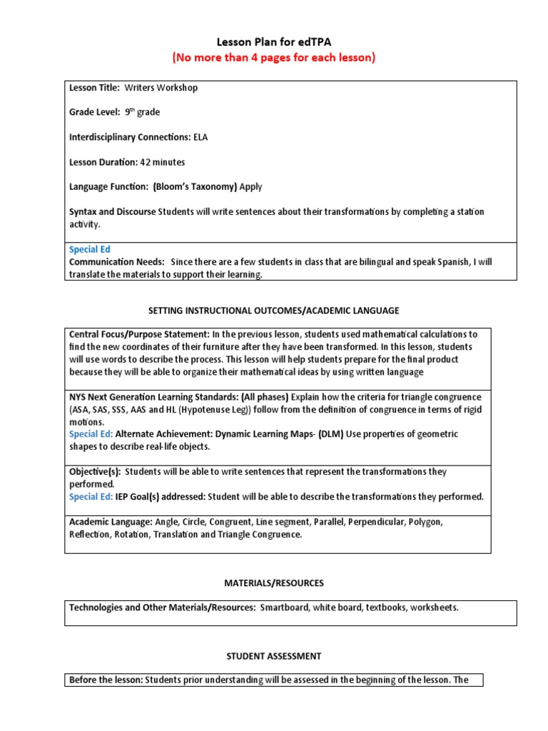 Lesson Plan | PDF | Cognition | Cognitive Science