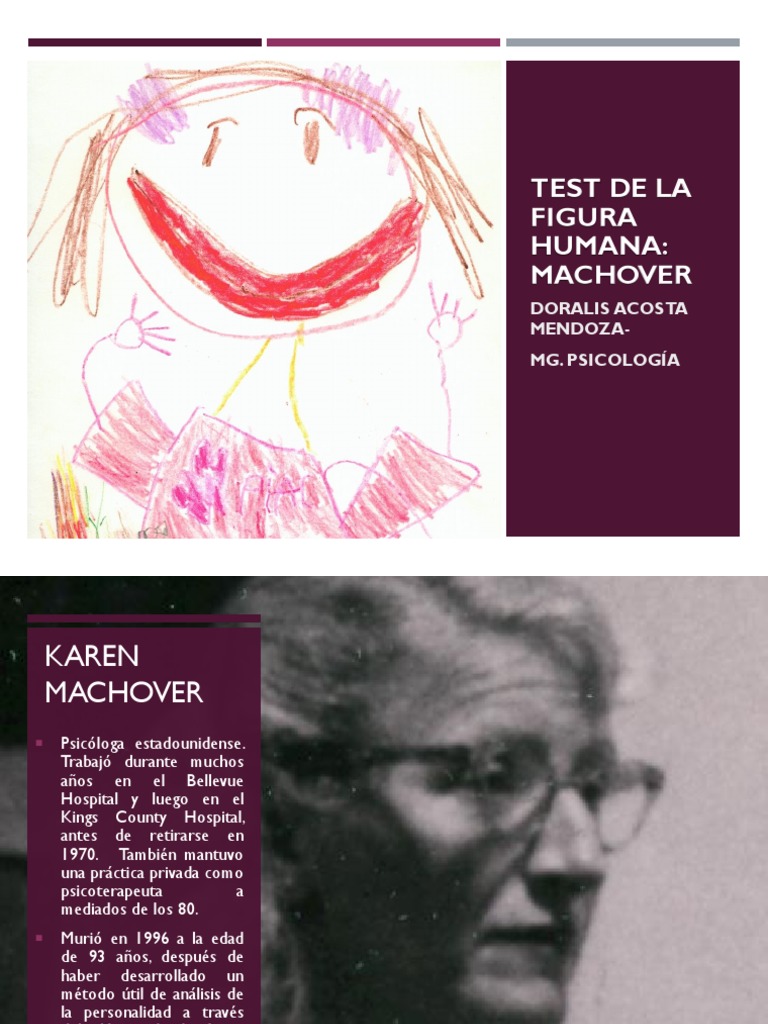 Test de Machover-Diapositivas PDF | PDF | Adultos | La sexualidad humana