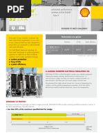 Shell Diala S4 ZX-I Technical Data Sheet | PDF | Transformer | Viscosity