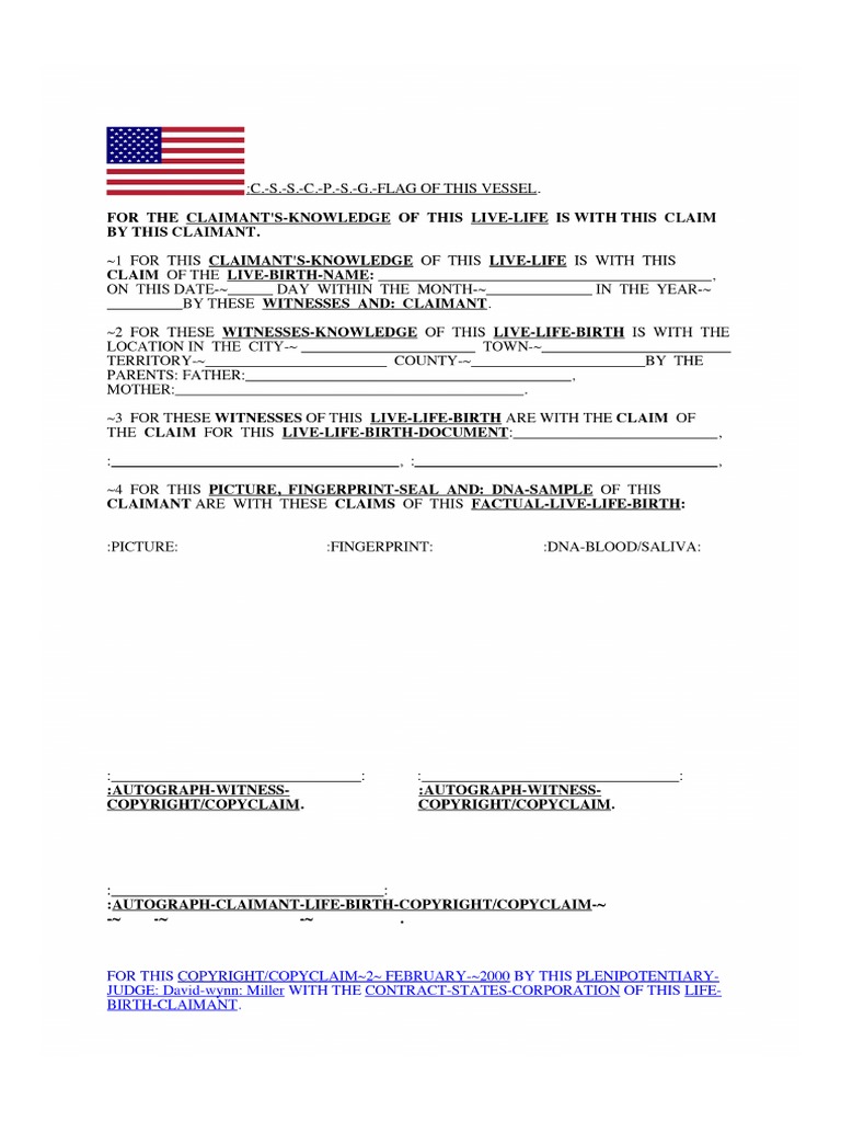 Live-Life-Claim From Mark-Kishon's Site PDF | PDF