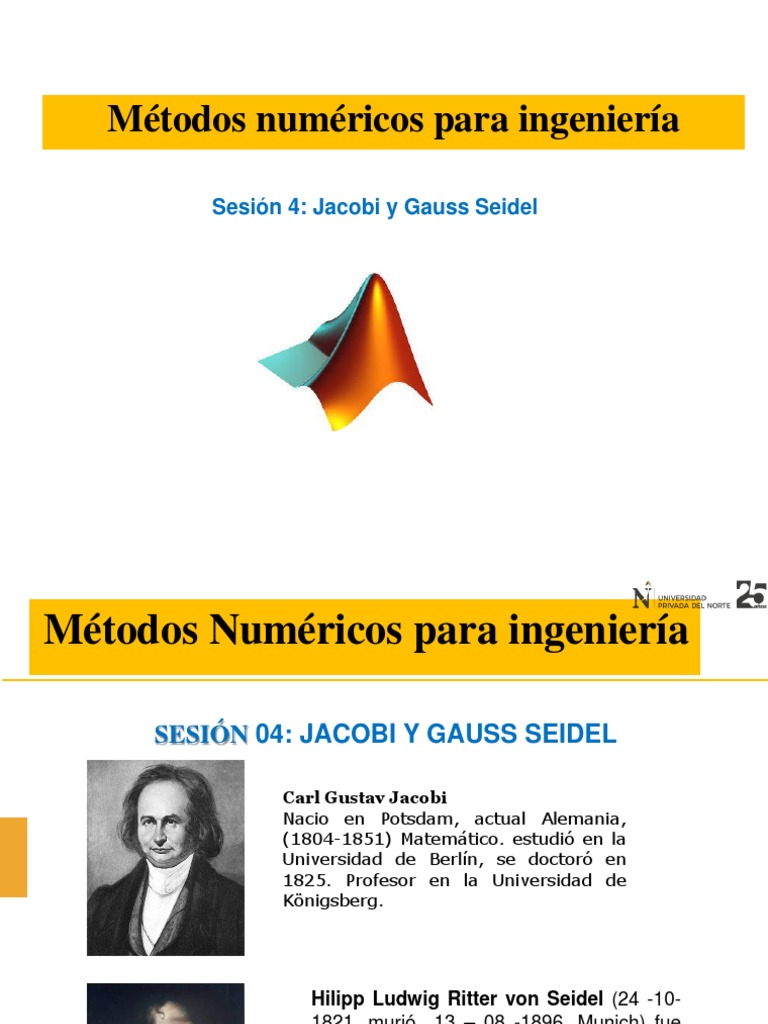 Método de Gauss Seidel | PDF | Análisis numérico | Ecuaciones