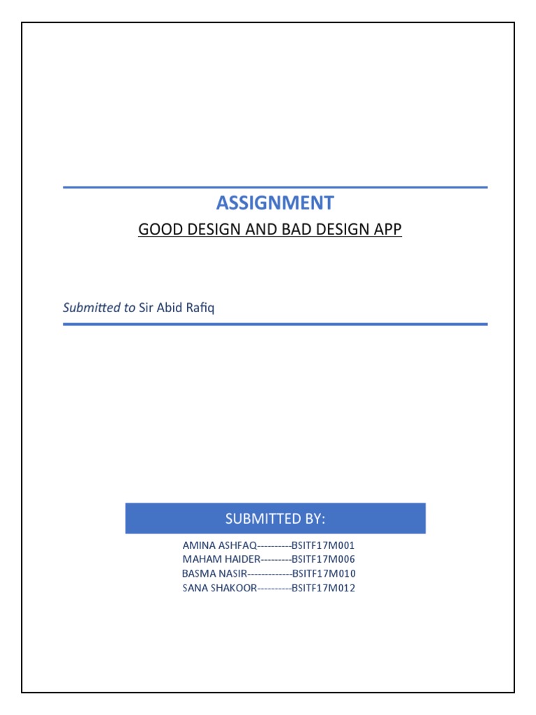 Good Design and Bad Design | PDF | Facebook | Internet Privacy