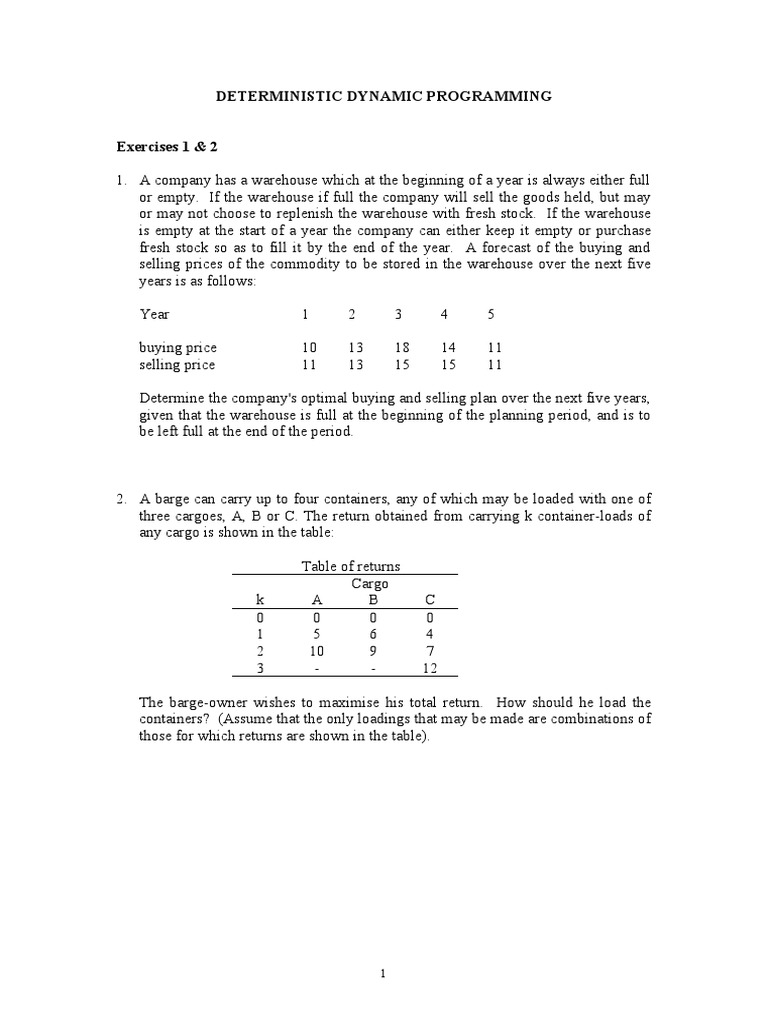 Exercises On DDP | PDF | Economies | Business