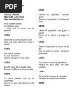 Letra de La Canción Cielito Lindo - Pedro Infante | PDF