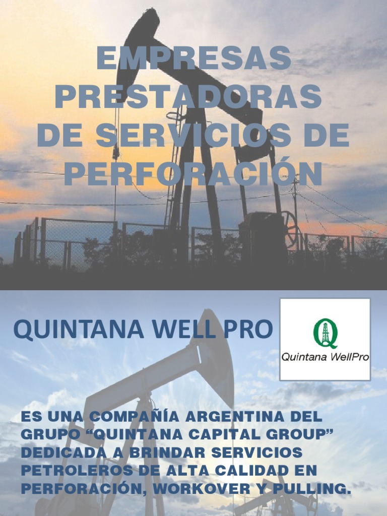 Empresas de Perforacion | PDF | Industria petrolera | Petróleo