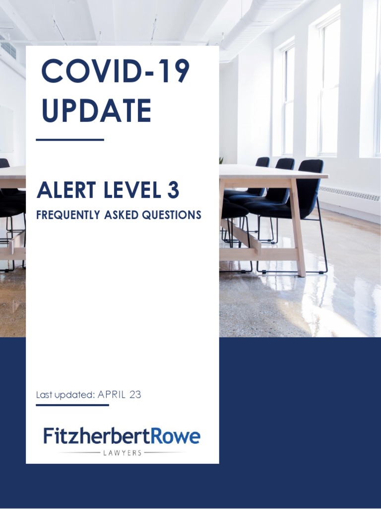 COVID19 Alert Level3 FAQ For Employers PDF | PDF