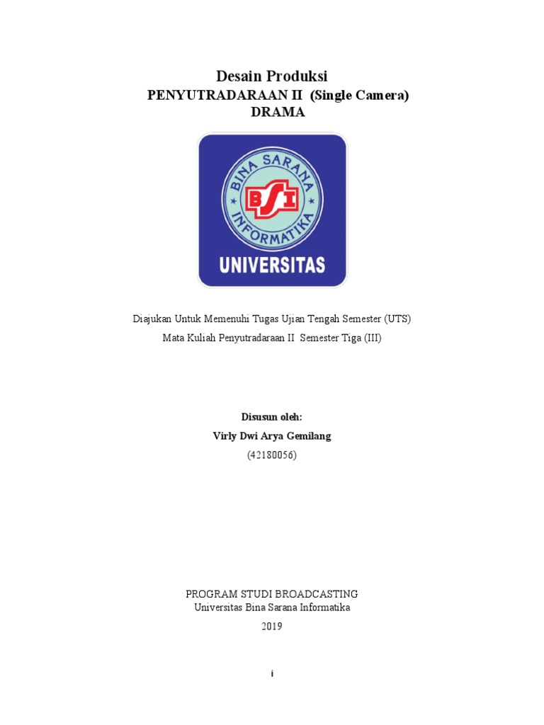 Dispro Penyutradaraan 2 | PDF