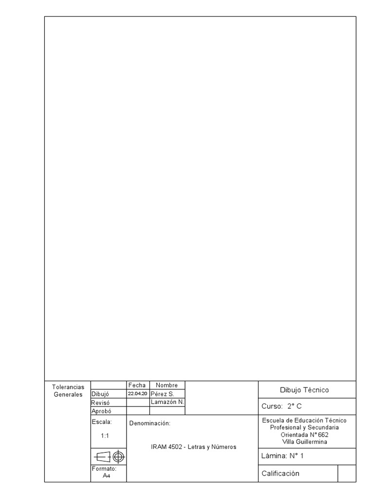 ROTULO A4 Model PDF | PDF
