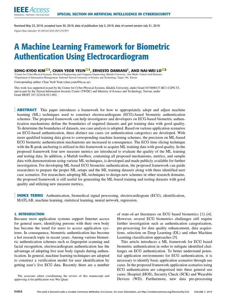 Kim 2019 | PDF | Mean Squared Error | Machine Learning