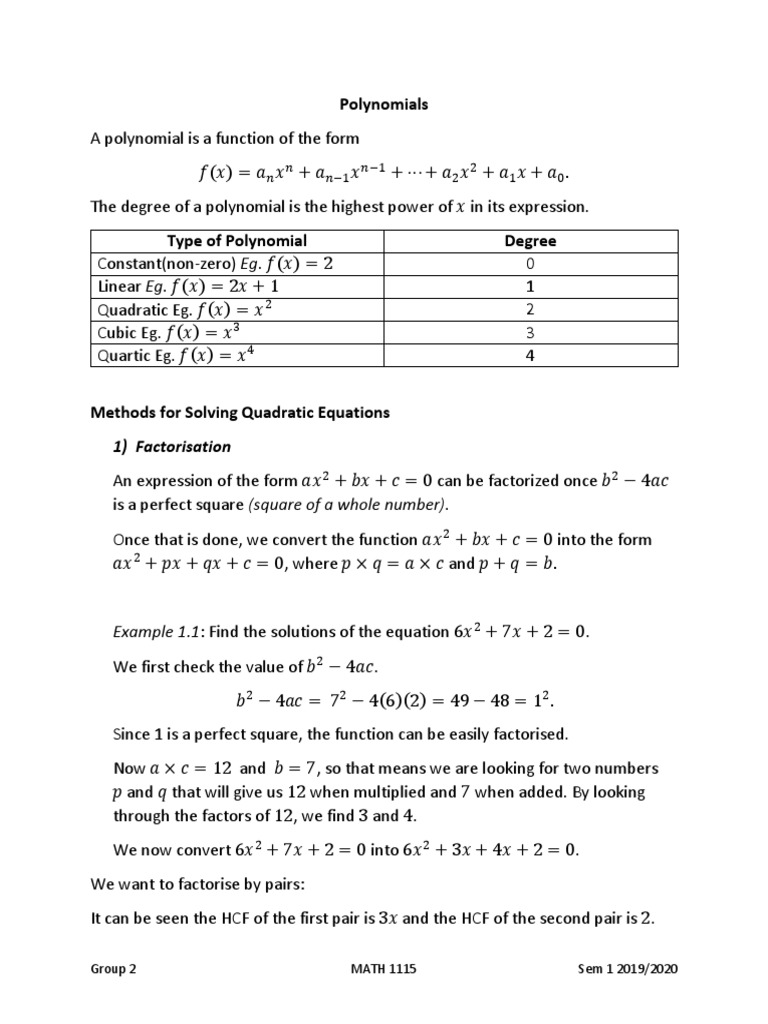 Quadratic Functions | PDF | Quadratic Equation | Polynomial