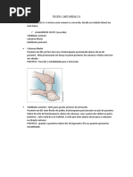 Teste de Apoio Unipodal | PDF