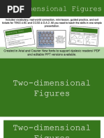 2D Shape Posters Chalkboard | PDF