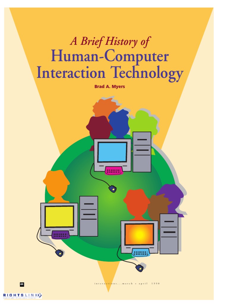 Human-Computer Interaction Technology: A Brief History of | PDF | Hypertext | Human–Computer ...