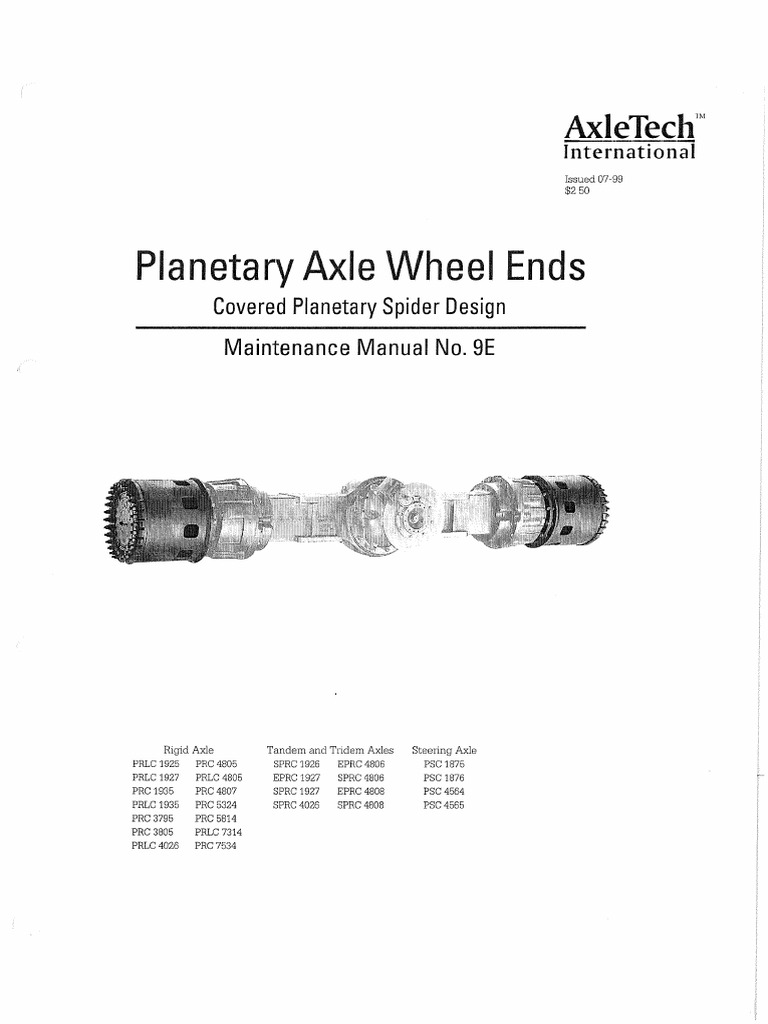 Planetary Axle Wheel | PDF