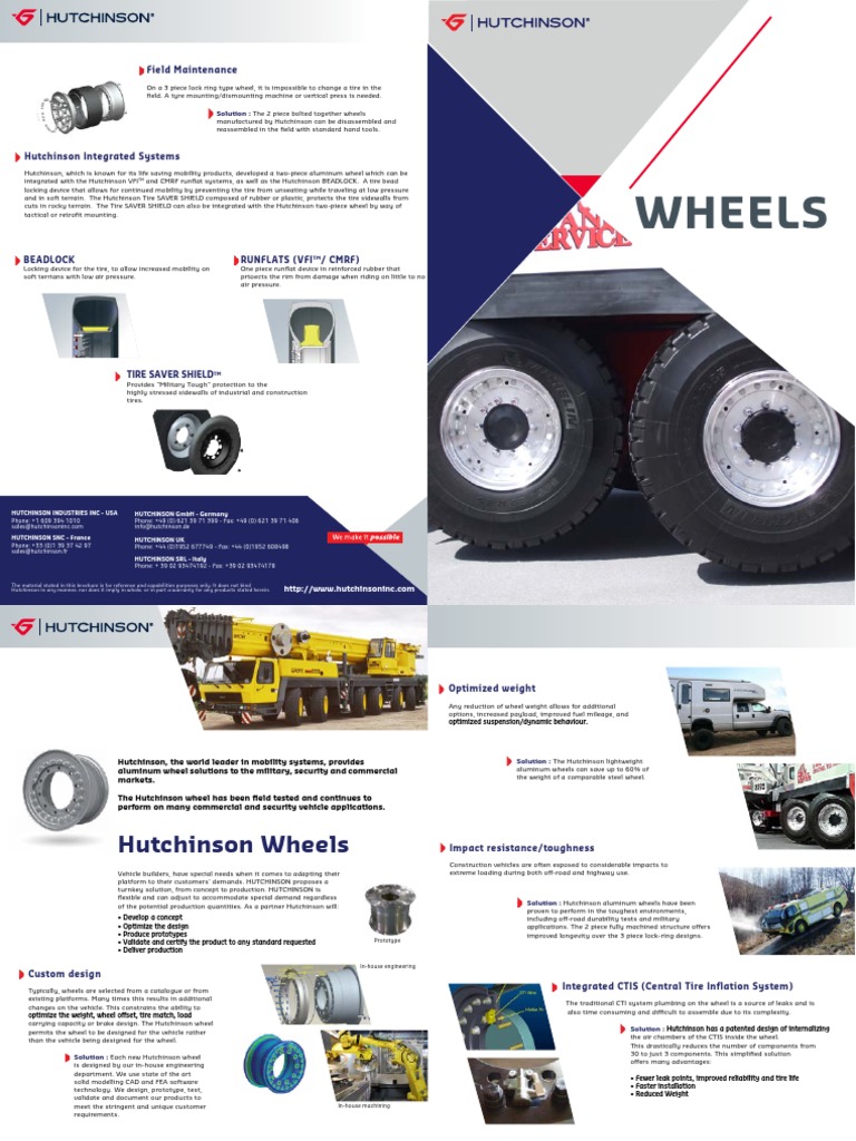 Wheels: Field Maintenance | PDF | Tire | Land Vehicles