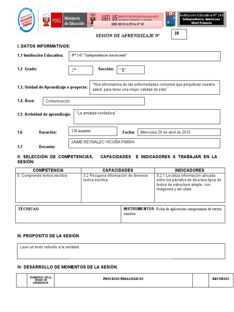 Lect. 2 Abejas Amigas | Descargar gratis PDF | Aprendizaje | Educación ...
