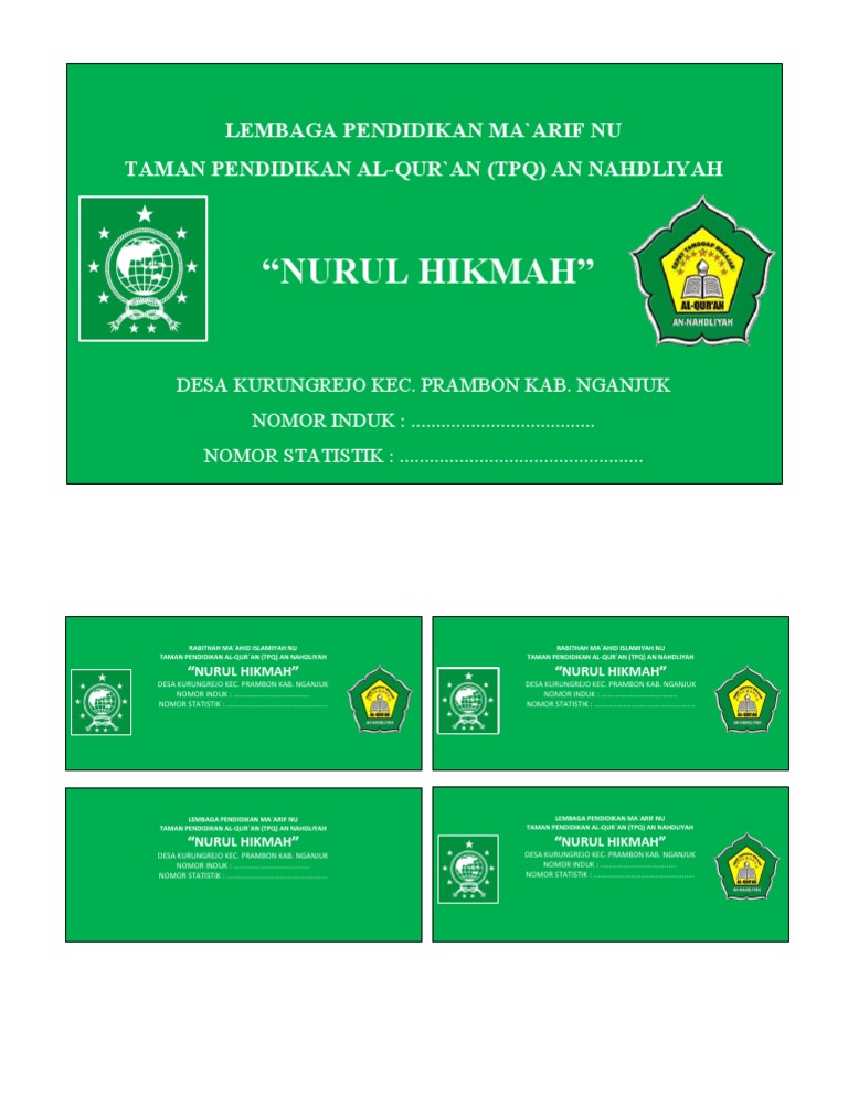 Logo Papan Nama TPQ | PDF