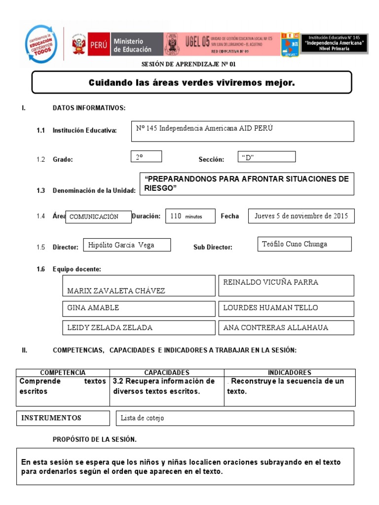 Cuidado de la Naturaleza para Niños | PDF | Enseñando y aprendiendo ...