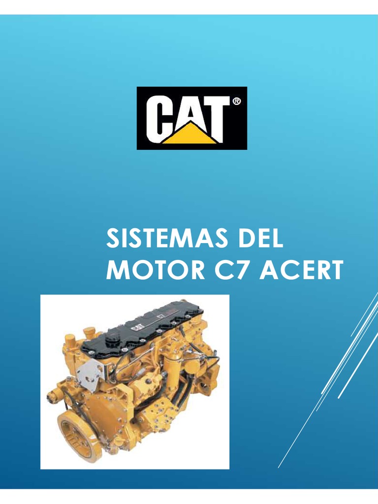 Componentes del Motor C7 ACERT | PDF | Tecnología