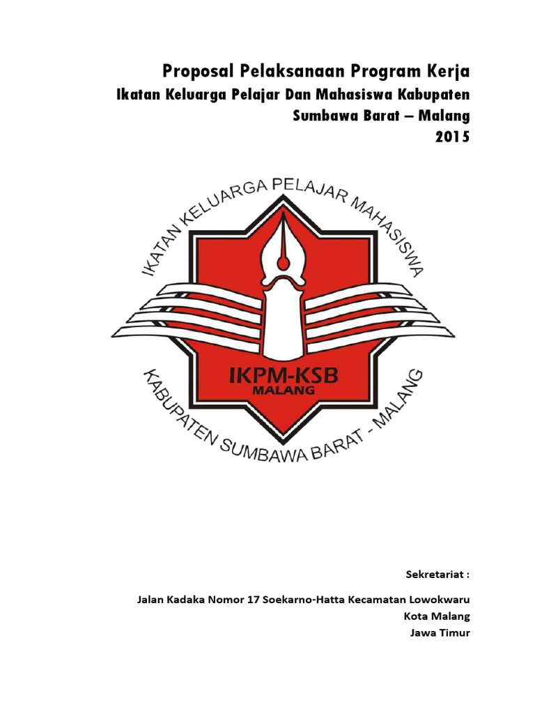 Proposal Program Kerja PDF | PDF