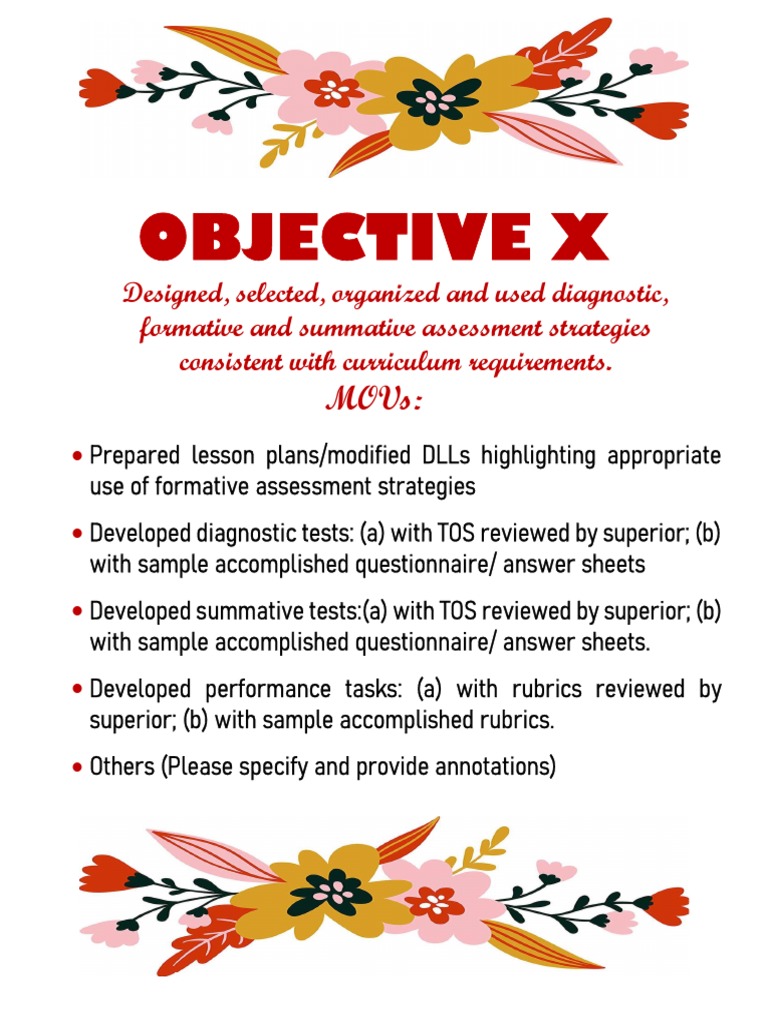 Objective 10 | PDF