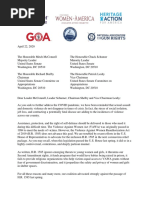 Tester's Letter of Support For VAWA | PDF | Violence | Domestic Violence