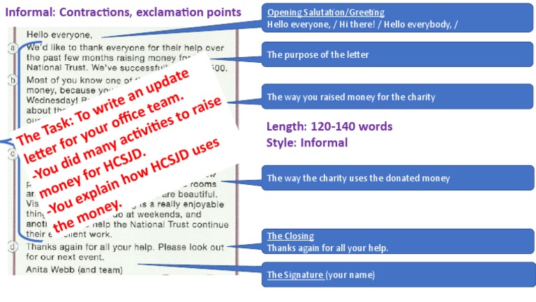 B1 Level - Writing An Update Email | PDF