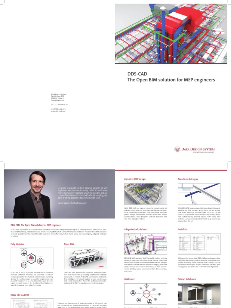 DDS CAD Brochure EN PDF | PDF | Engineering | Information Technology ...