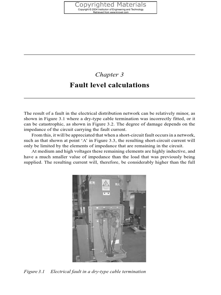 Fault Level Calculations | PDF | Transformer | Electrical Impedance