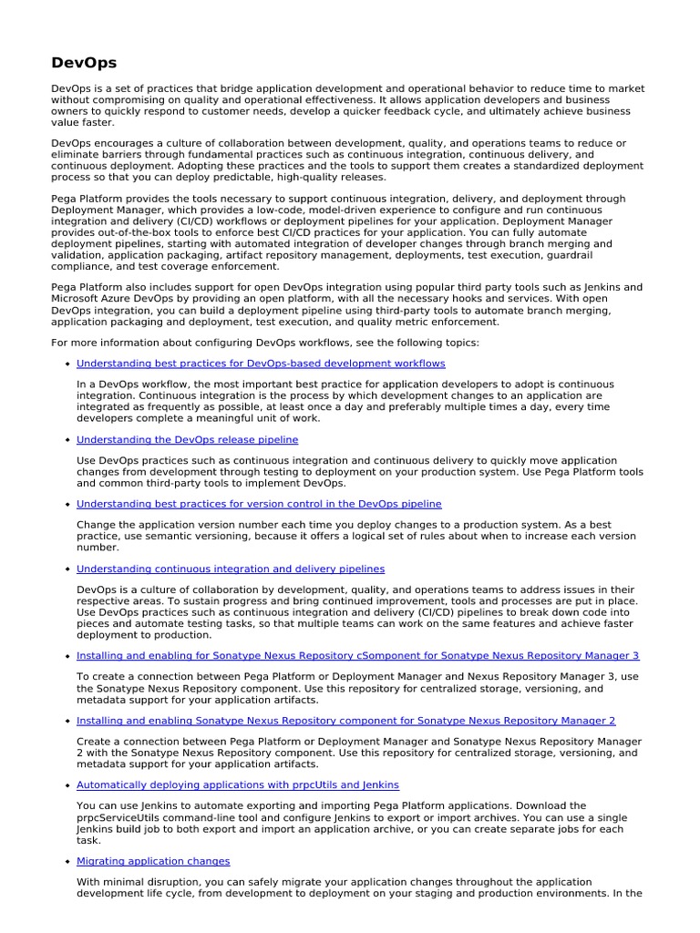 DevOps PDF | PDF | Version Control | Computer Engineering