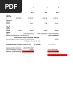 Presen Value Table & Cumulative Discount Factor (CDF) Table | PDF ...