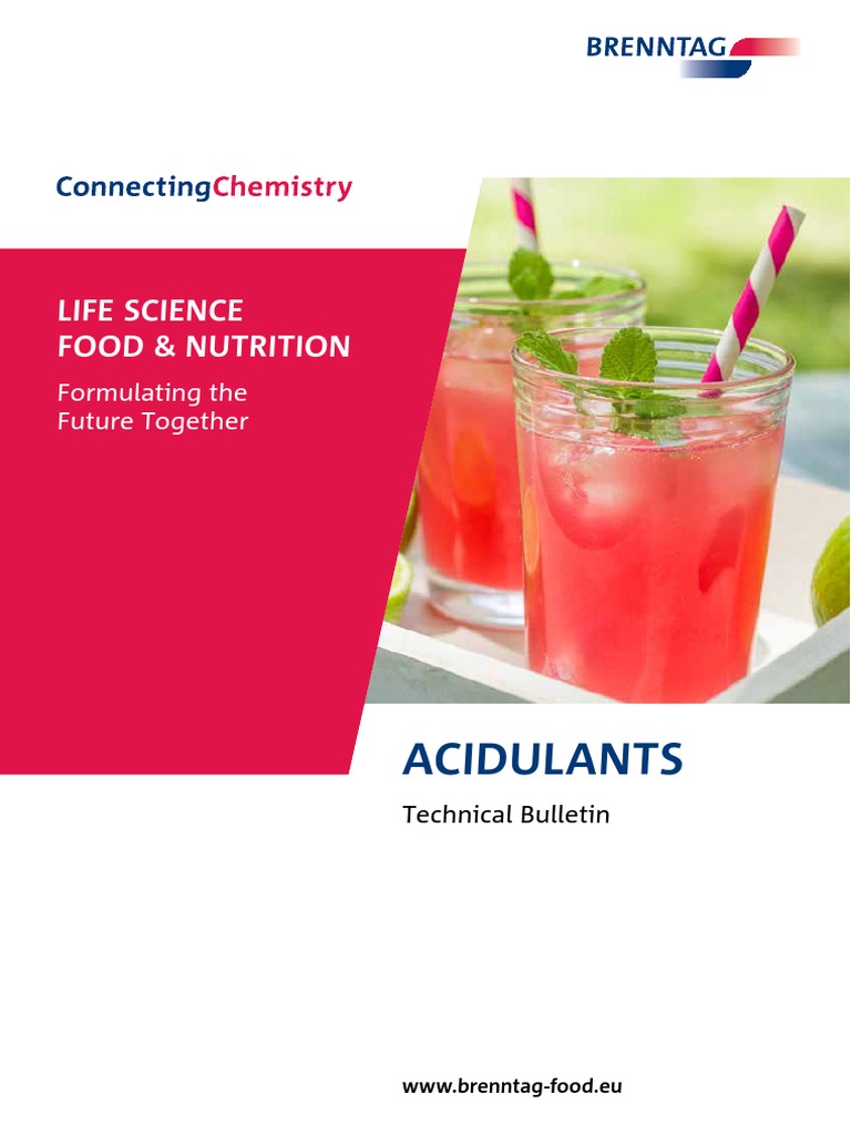 Acidulants: Life Science Food & Nutrition | PDF | Taste | Foods
