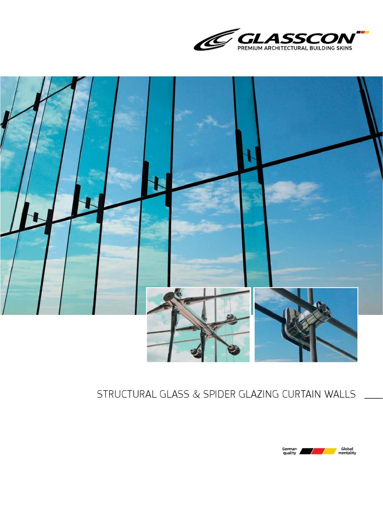 Structural Glass & Spider Glazing Systems | PDF | Glasses | Window