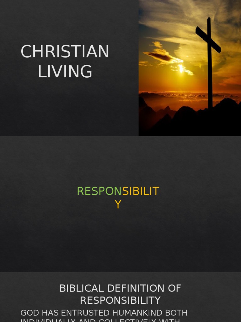Christian Living | PDF | Conscience | Faith