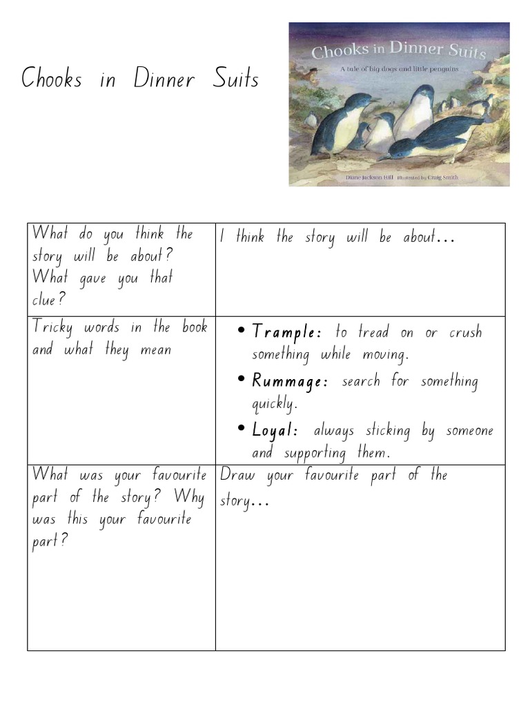 Chooks in Dinner Suits | PDF