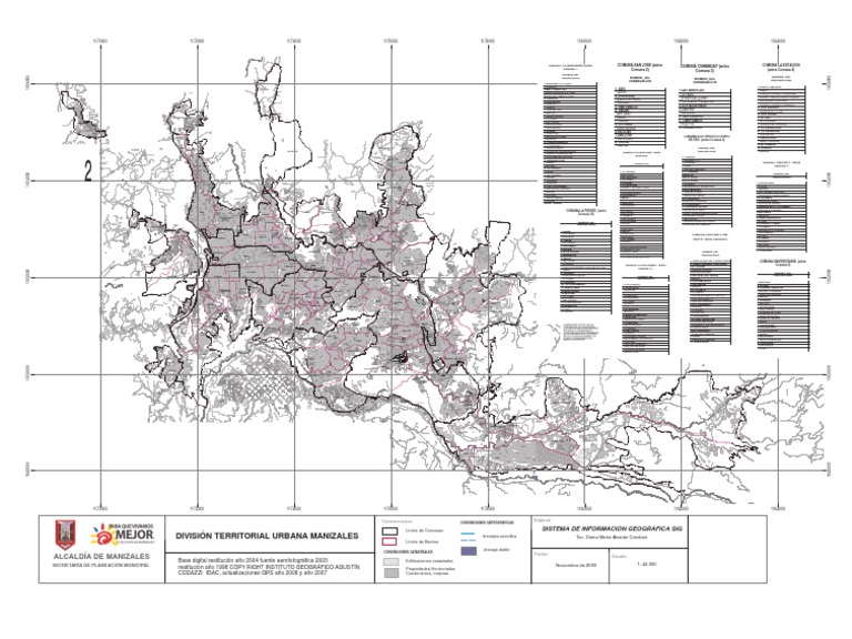 Mapa Manizales | PDF