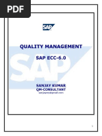 List of SAP QM T-Codes | PDF | Quality Assurance | Specification ...