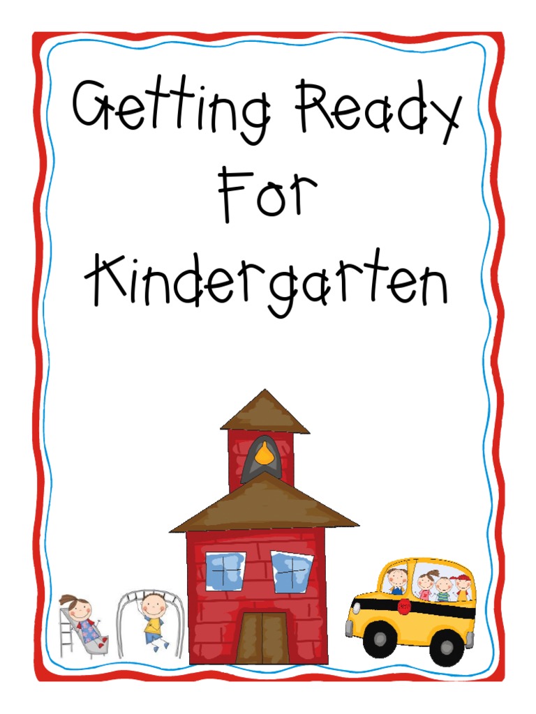 Getting Ready For Kindergarten | PDF | Books | Color
