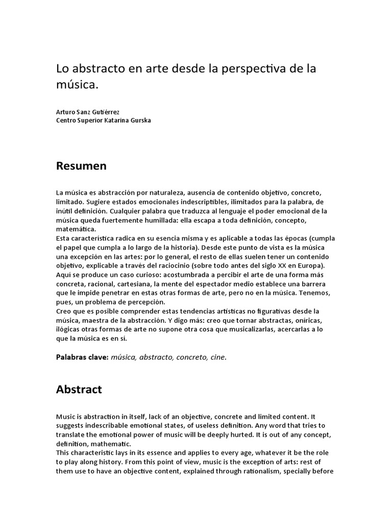 Música Como Metáfora Pura Fundamental | PDF | Metáfora | infinito